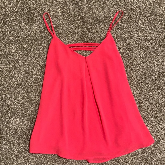 Naked Zebra Tops Pink Naked Zebra Tank Top Poshmark